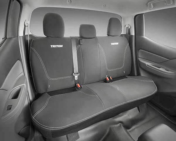Triton Neoprene Rear Seat Covers -Simon Lucas Mitsubishi